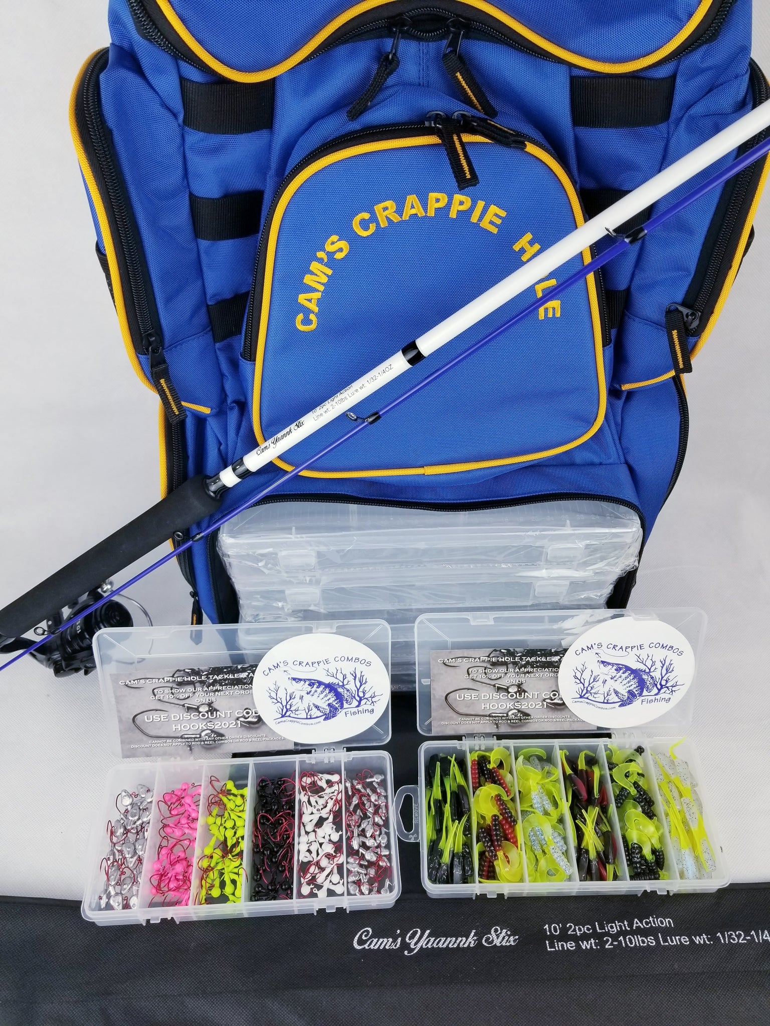 Cam's Ultimate (10ft Yaannk Stik) Find The Water Kit – Cam's CRAPPIE ...